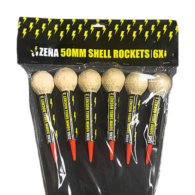 Zena Shell rocket | PIJL pakketten | Essen Press